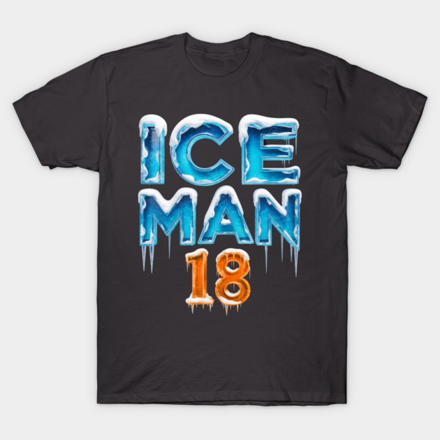 Iceman 18 Funny Chicago Bears - Iceman 18 - T-Shirt | TeePublic