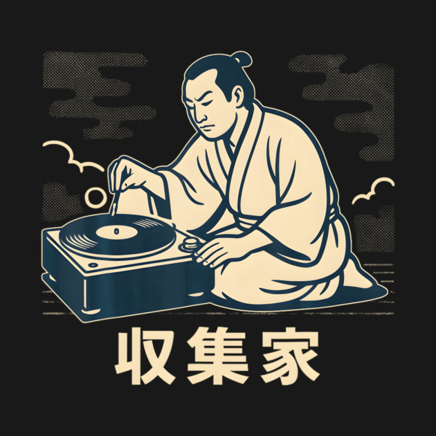 Samurai Vinyl Collector Record Player Dj - Samurai Record Player - T ...