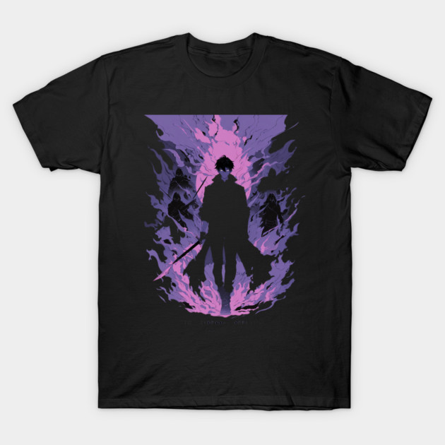 Solo Leveling Sung Jinwoo Shadow Army - Solo Leveling - T-Shirt | TeePublic