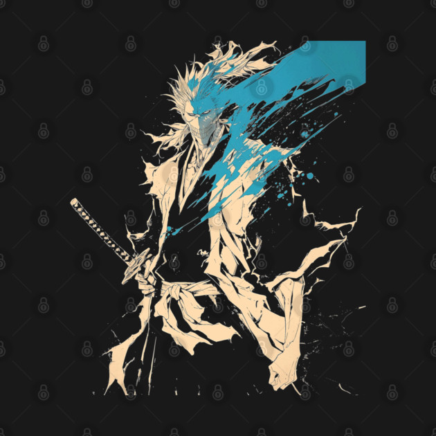Ichigo Kurosaki Bleach Fan Art Graphic - Ichigo Kurosaki - T-Shirt ...