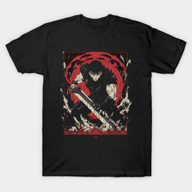 Guts Berserker Dark Fantasy Art - Berserk Guts - T-Shirt | TeePublic