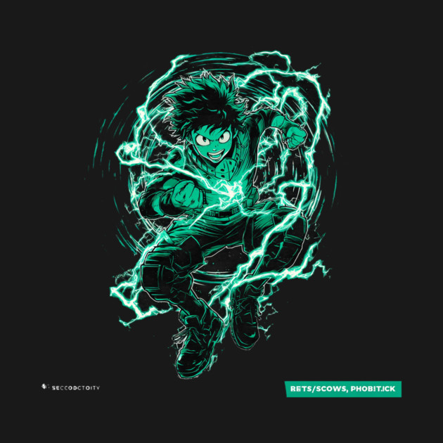 My Hero Academia Deku One For - Izuku Midoriya - T-Shirt | TeePublic