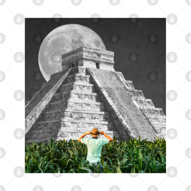 In The Middle Of A Dream - Chichen Itza - T-Shirt | TeePublic