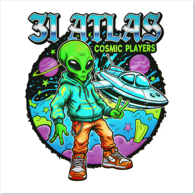 3I ATLAS Cosmic Players - 3i Atlas Cosmic Players - Posters and Art ...