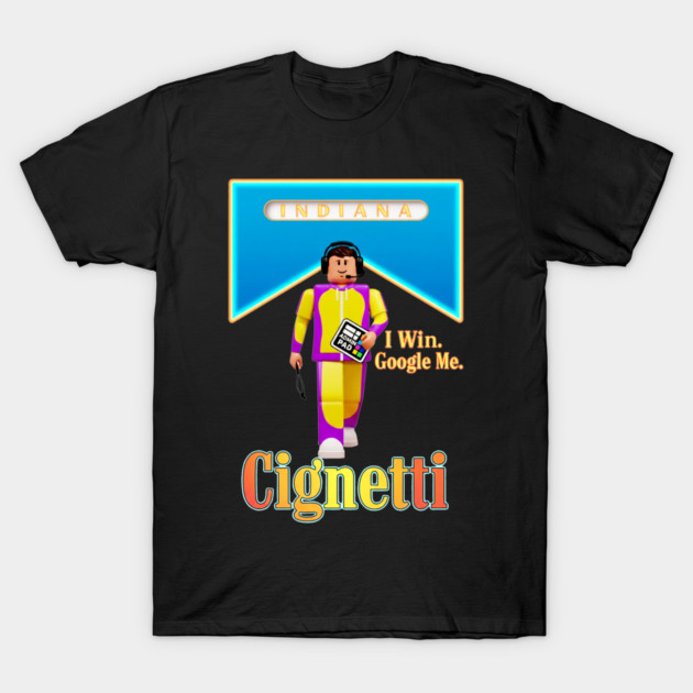 Cignetti Roblox - Cignetti - T-Shirt | TeePublic
