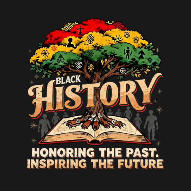 Black History Tree - Honoring The Past Inspiring The Future - Black ...