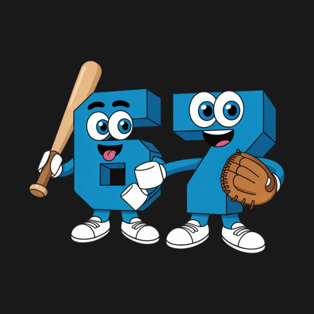 67 Six Seven Italian Brainrot Kid Baseball 67 Christmas - 67 Six Seven ...