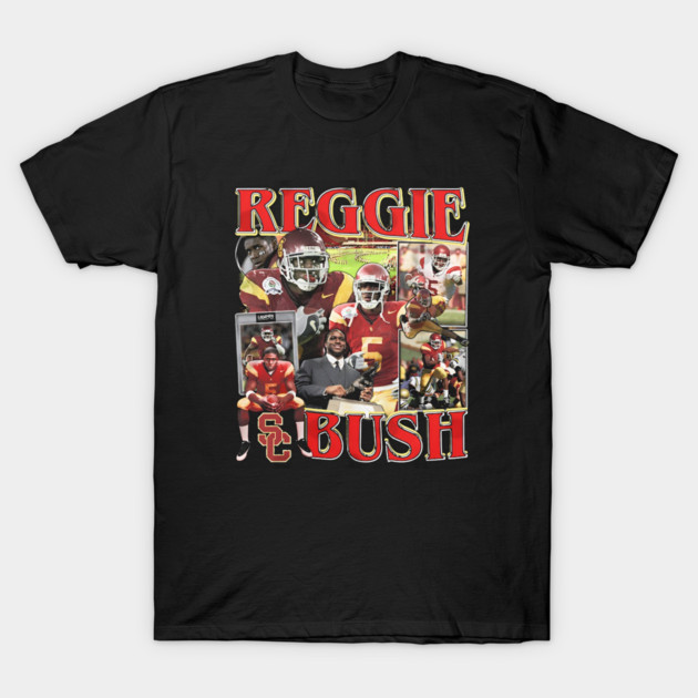 Reggie Bush College Retro Bootleg - Reggie Bush - T-Shirt | TeePublic
