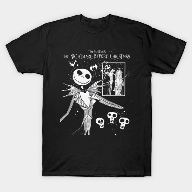 The Nightmare Before Jack Sally - Nightmare Before Christmas - T-Shirt ...
