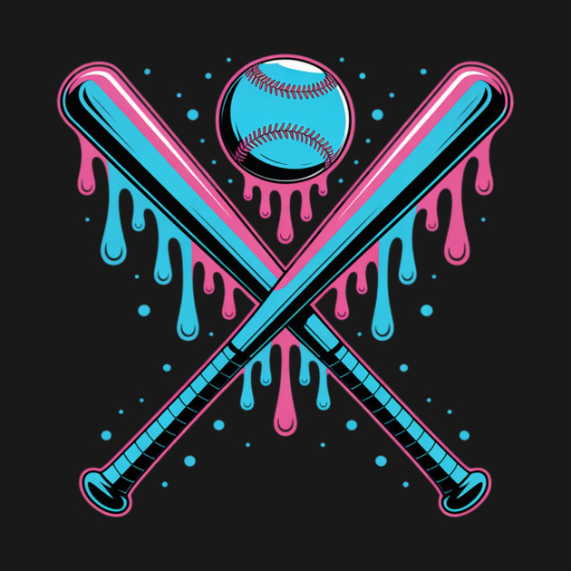 Baseball Drip Boys Home Plate Ice Cream Players & Fans - Baseball Drip ...