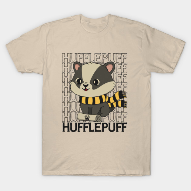 Hufflepuff Loyal Little Badger - Hufflepuff - T-Shirt | TeePublic