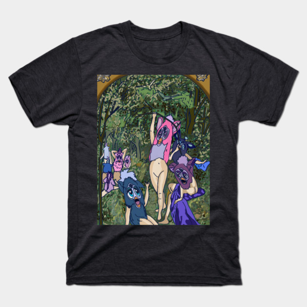 Furbies In A Forest - Furby - T-Shirt | TeePublic