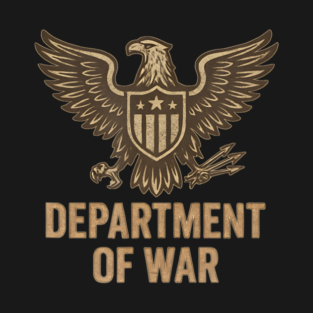 Departt Of War Eagle Emblem - War Eagle Emblem - T-Shirt | TeePublic