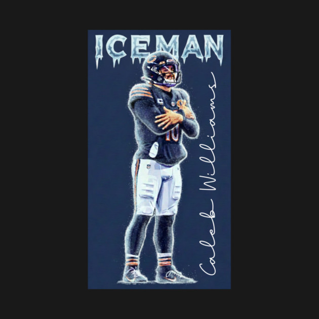 Caleb Williams ICEMAN Chicago Bears - Caleb Williams - T-Shirt | TeePublic