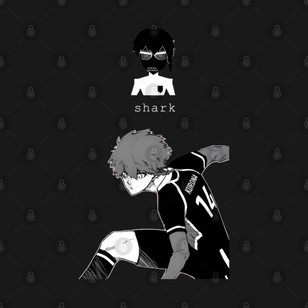 Ranze Kurona The Shark Art - Custom Artwork - T-Shirt | TeePublic