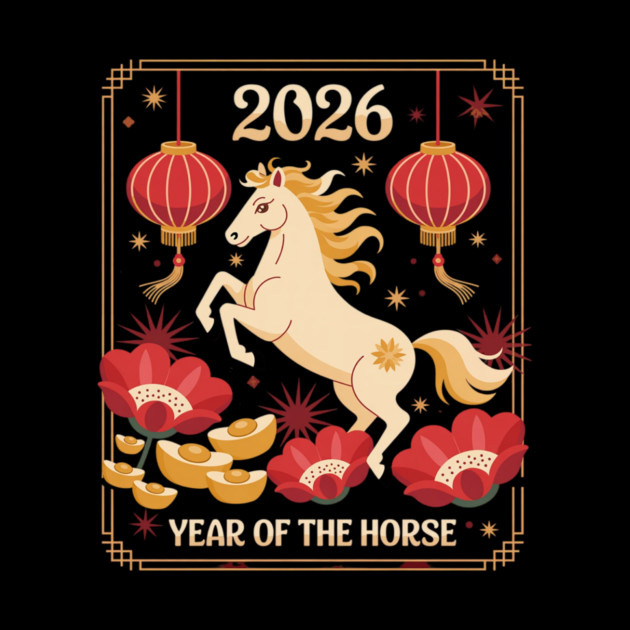 Year of The Horse 2026 Chinese New Year - Year Of The Horse 2026 ...