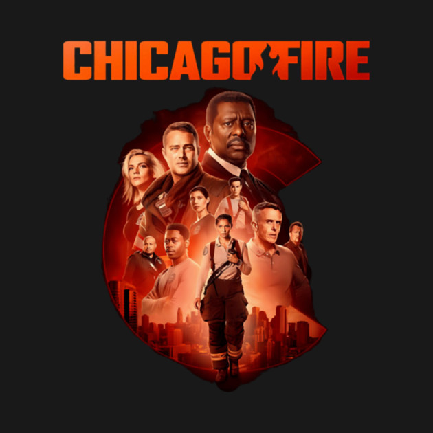Chicagos Fire Cast-Members - Chicagos Fire Cast Members - T-Shirt ...