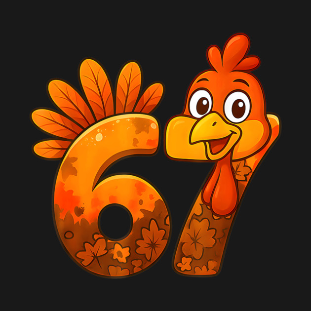 6 7 Turkey Six Seven 67 Thanksgiving - Thanksgiving Funny Meme - T ...