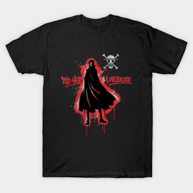shanks figarland - akagami no shanks - Shanks - T-Shirt | TeePublic