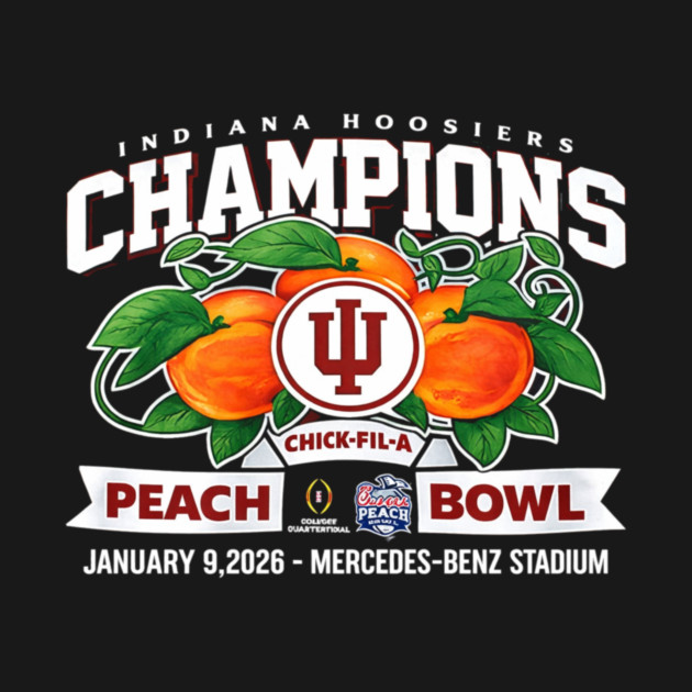 Indiana Hoosiers peach bowl champions 2026 - college football semifinal ...