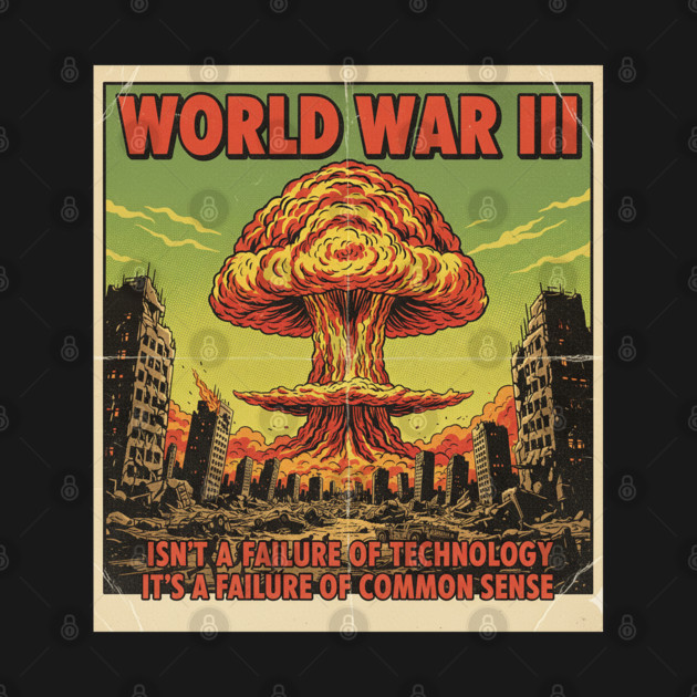 world war 3 - World War 3 - T-Shirt | TeePublic