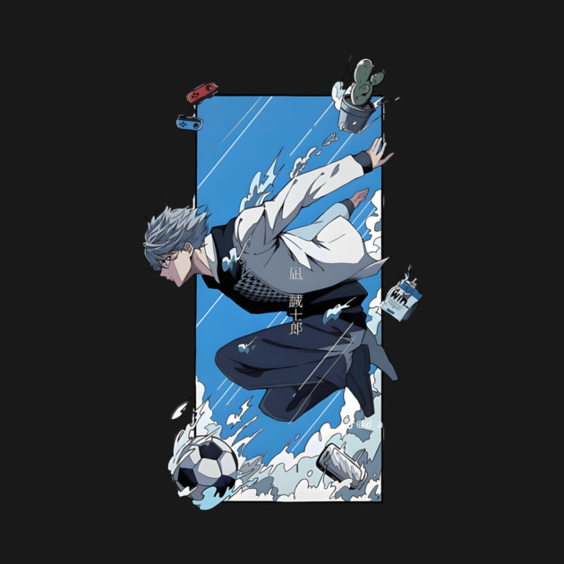 Nagi Blue Lock - Anime Fan Gear - T-Shirt | TeePublic