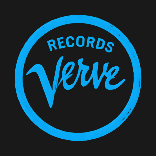 Verve Records Bold Blue - Custom Band Merchandise - T-Shirt | TeePublic