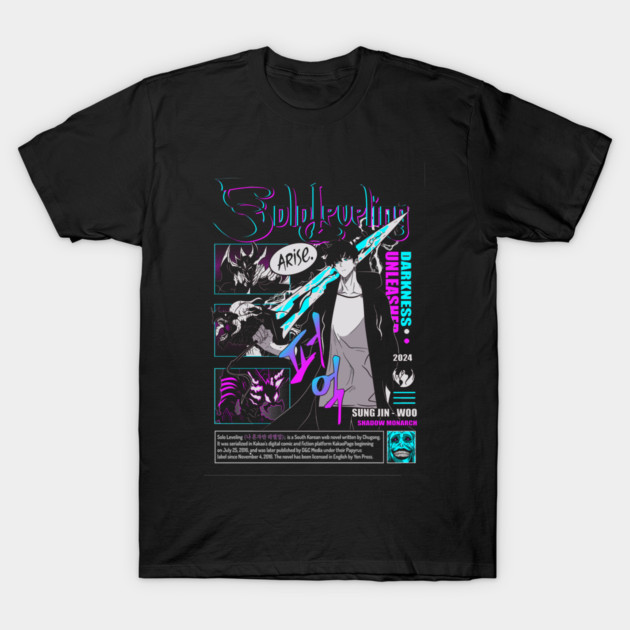 Arise Era: The Shadow Monarch Ascends - Solo Leveling - T-Shirt | TeePublic
