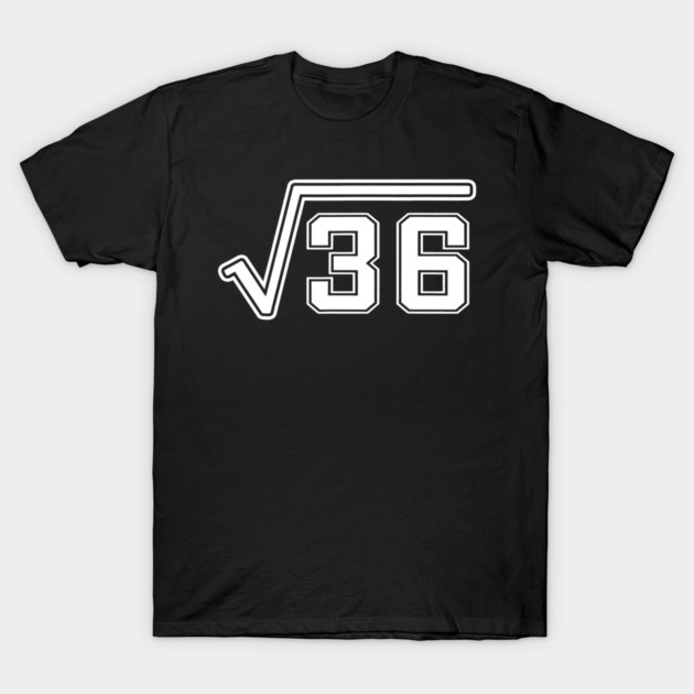 6 7 Square Root 36 49 Halloween - Meme Halloween Costume - T-Shirt ...
