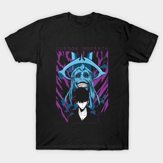 The Awakening of the Shadow Monarch - Solo Leveling King - T-Shirt ...
