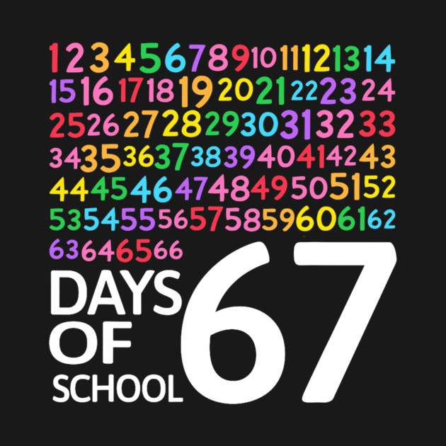 67th Meme Funny 100th Day of School Teachers Students 67 - 67th Meme ...