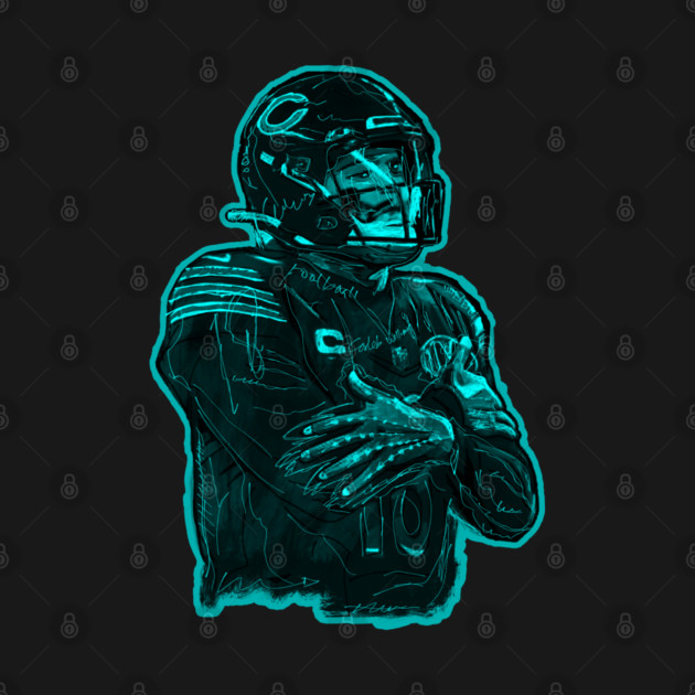 Caleb Williams iceman -retro - Chicago Bears - T-Shirt | TeePublic