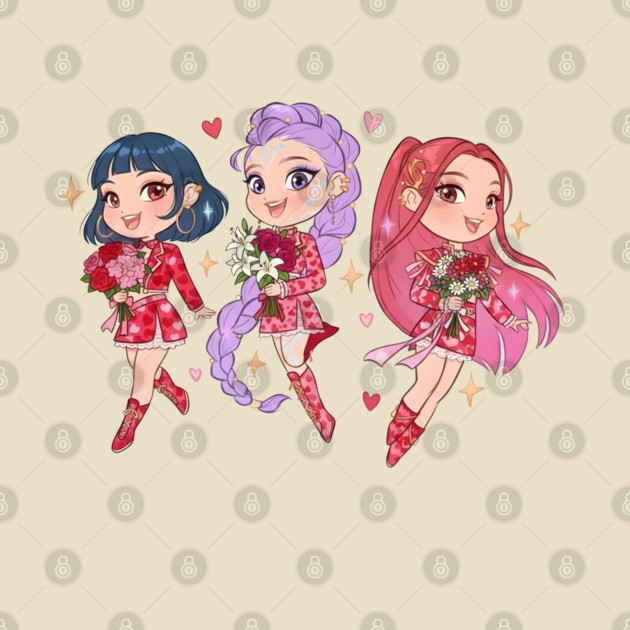 K-Pop Demon Hunters Huntrix Valentine - Huntrix Kpop Demon Hunters ...