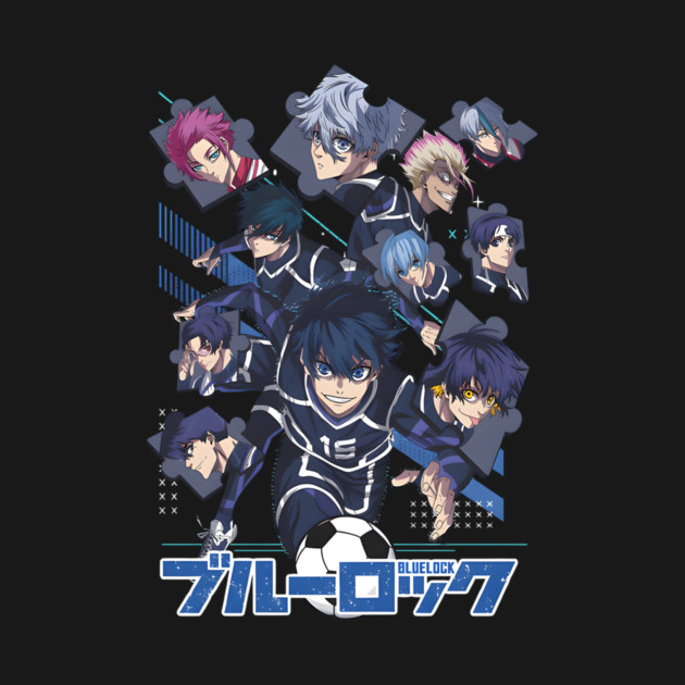 Blue Lock Team - Blue Lock Anime - T-Shirt | TeePublic