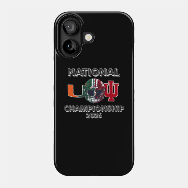 Miami Hurricanes vs Indiana Hoosiers 2026 National Championship - Miami ...