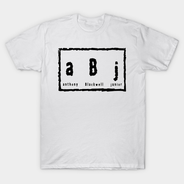 Anthony Blackwell Jr Black Order - Abj - T-Shirt | TeePublic