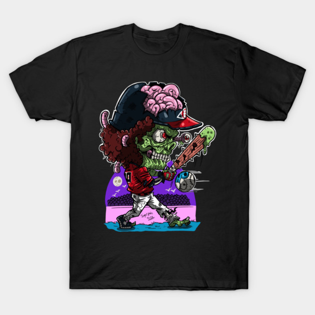 Escogido Zombie hitter - Peloteros Zombies - T-Shirt | TeePublic