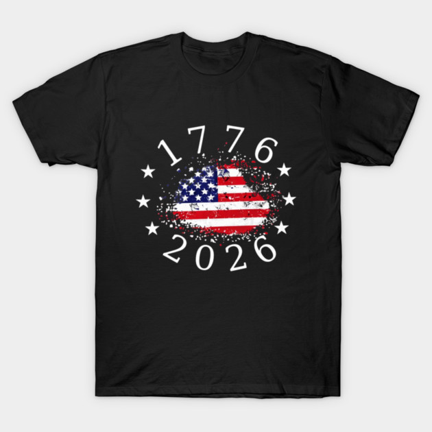1776–2026 Patriotic USA Flag 250th Anniversary America - 250th ...