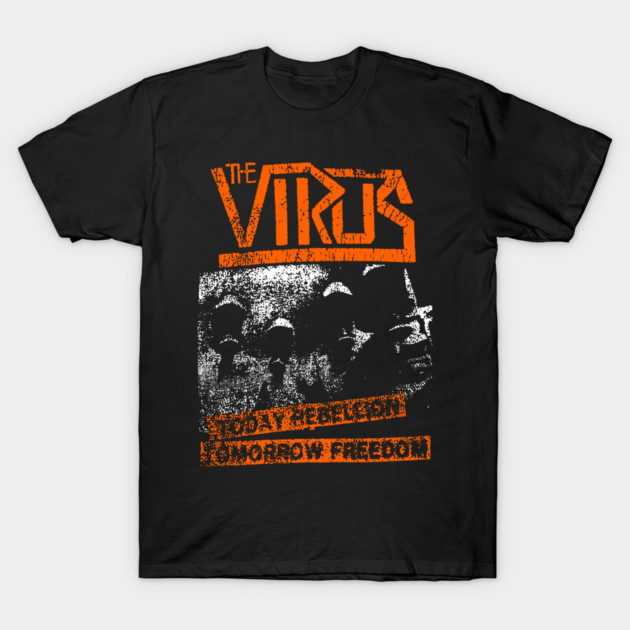 Vintage Threshold Band Street Punk - The Virus - T-Shirt | TeePublic