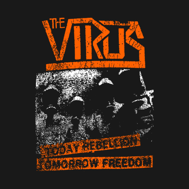 Vintage Threshold Band Street Punk - The Virus - T-Shirt | TeePublic