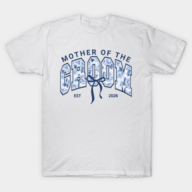 Mother Of The Groom 2026 Blue Coquette Bow Matching Bridal Shower ...