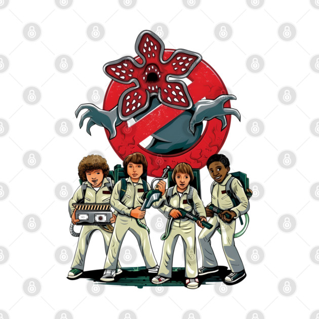 Demogorgon Busters - Stranger Things - T-Shirt | TeePublic