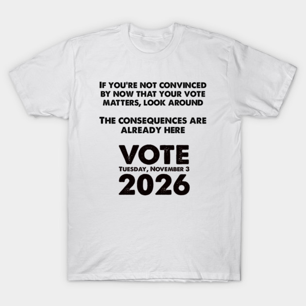 Vote: End the Lies, Restore America - Vote 2026 - T-Shirt | TeePublic