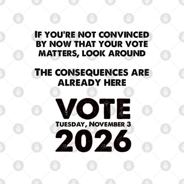 Vote: End the Lies, Restore America - Vote 2026 - T-Shirt | TeePublic