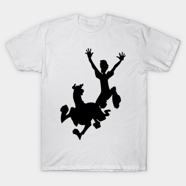 Mystery Gang Silhouette - Scooby Doo - T-Shirt | TeePublic