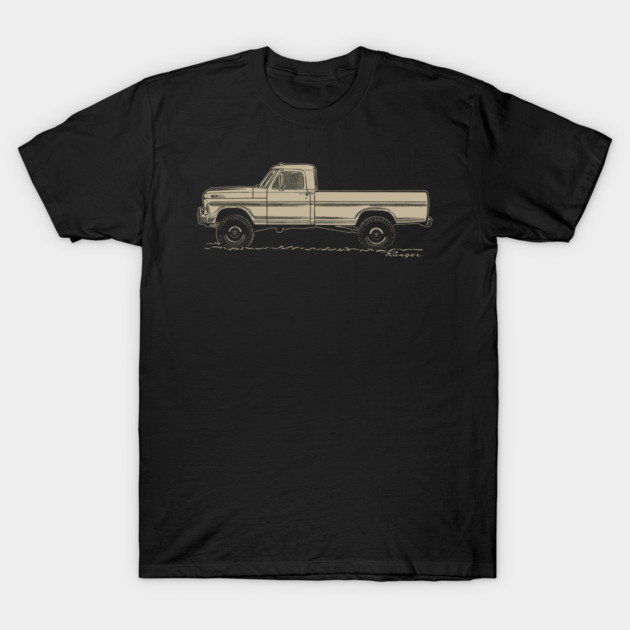Ranger highboy - Ford F250 - T-Shirt | TeePublic