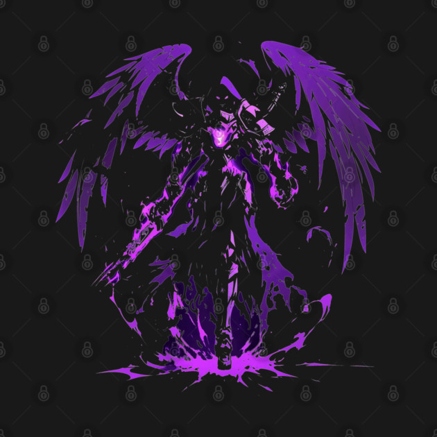 Albedo Dark Angel Fan Art Overlord - Albedo - T-Shirt | TeePublic