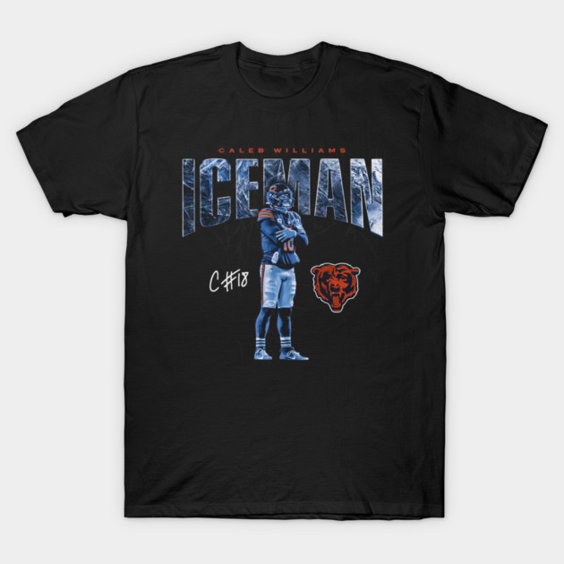 Caleb-Williams-iceman-Chicago-Bears - Chicago Bears - T-Shirt | TeePublic