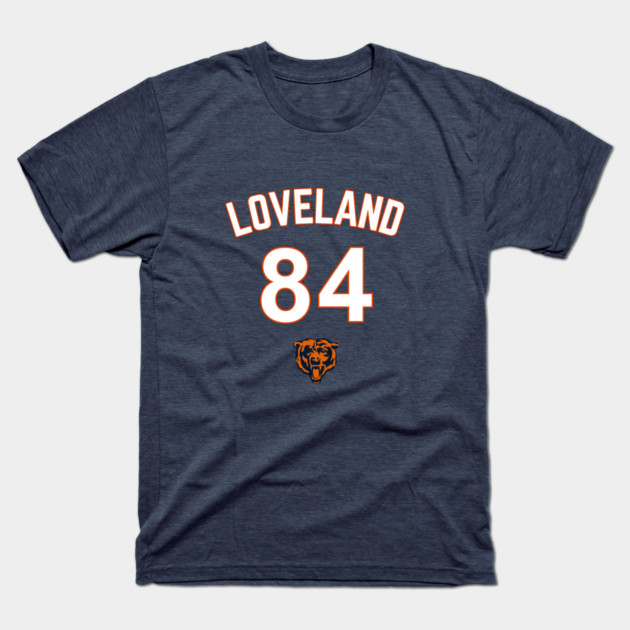 Colston Loveland Chicago Bears 84 - Colston Loveland - T-Shirt | TeePublic