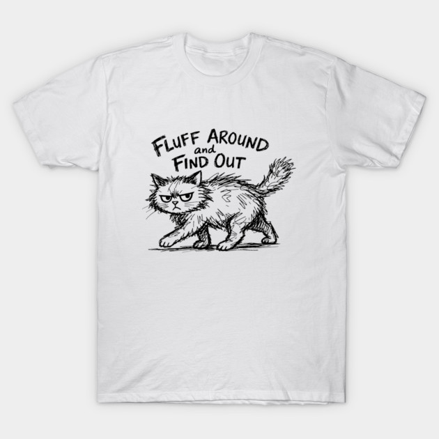 Fluff Around and Find Out – Spicy Cat Attitude Meme - Fluff Around And ...